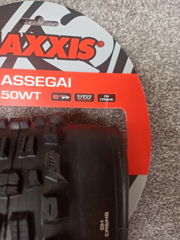 2023 Maxxis assegai DH maxx grip 2.5 For Sale