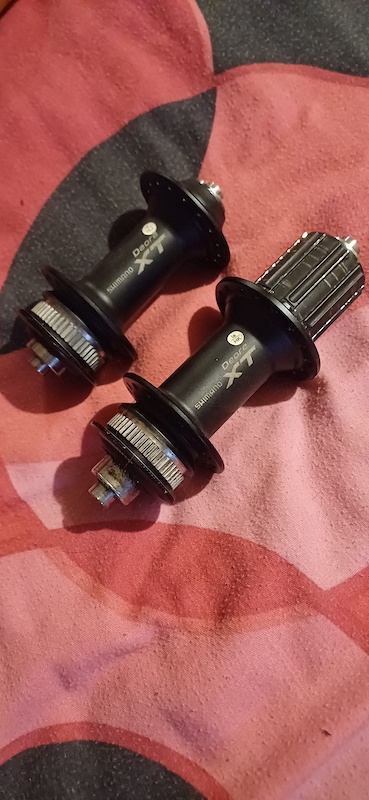 2022 Xt hubs front and rear center bolt disc qr For Sale