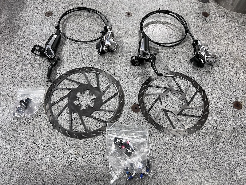 2023 Sram Code Ultimate Stealth - Set, Rotors, Adapters For Sale