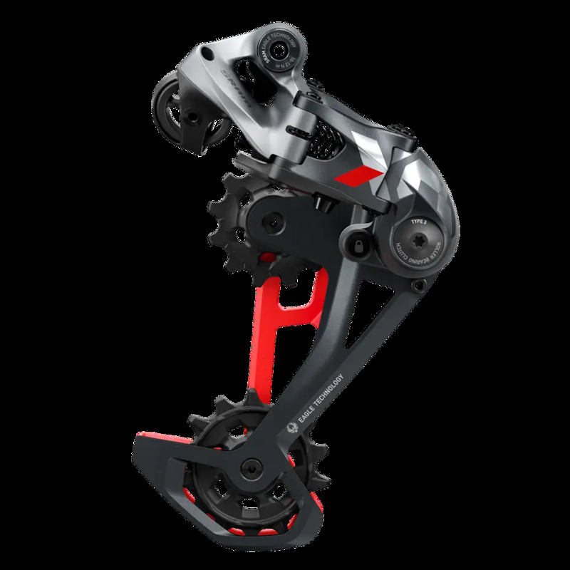 2023 NEW SRAM X01 Eagle Rear Derailleur Red - 52t Max For Sale
