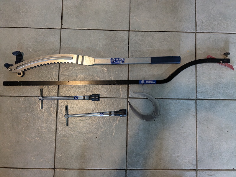 Bike tools frame building straighting aligning drop For Sale