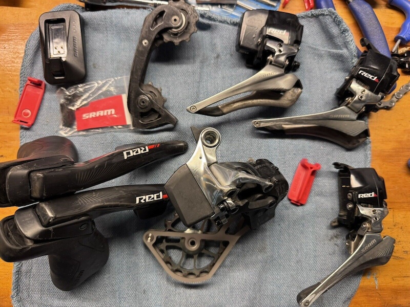 SRAM Red eTap 11 Speed Rim Brake Mini Group Set For Sale