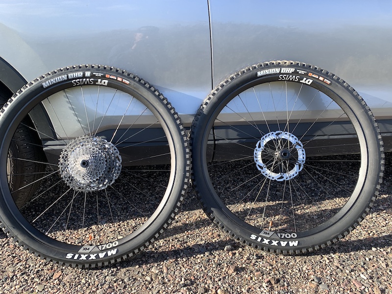 2023 NEW DT 1700 Wheelset Maxxis Tires Ice Tech Rotors For Sale
