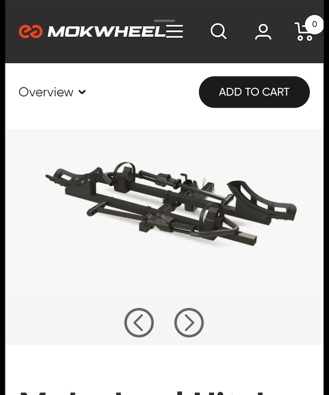 2023 MOKWHEEL E Bike Hitch Rack New In Box. $499.00 MSRP For Sale