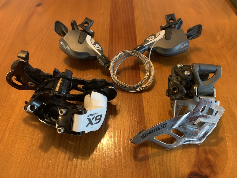 2012 Sram X7/X9 groupset 2x10 For Sale