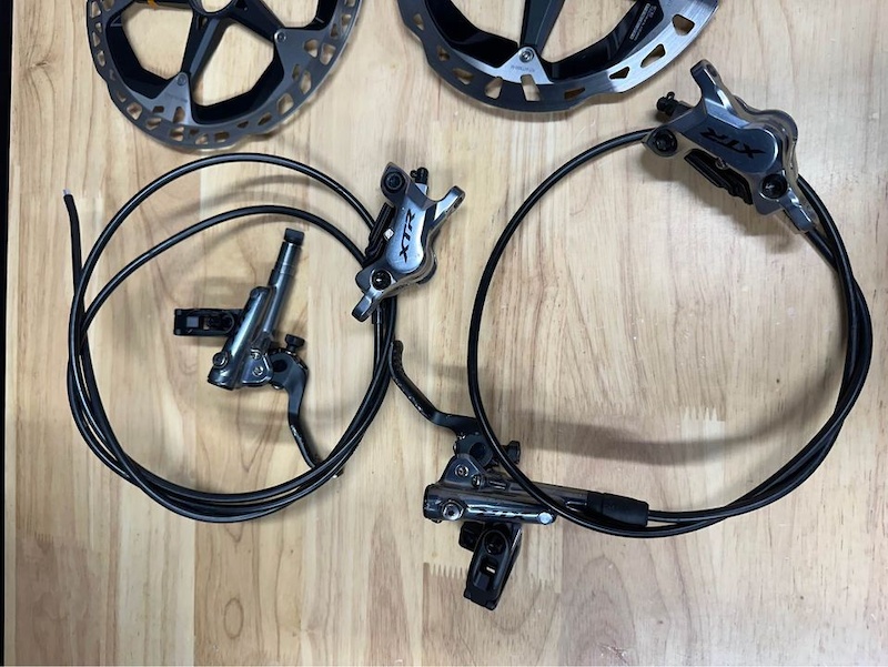 2021 Shimano XTR 9120 brakes w/rotors For Sale