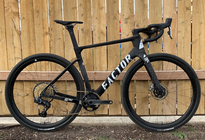 Low Mile! Factor Ostro Gravel Carbon Disc Brake - 56cm For Sale