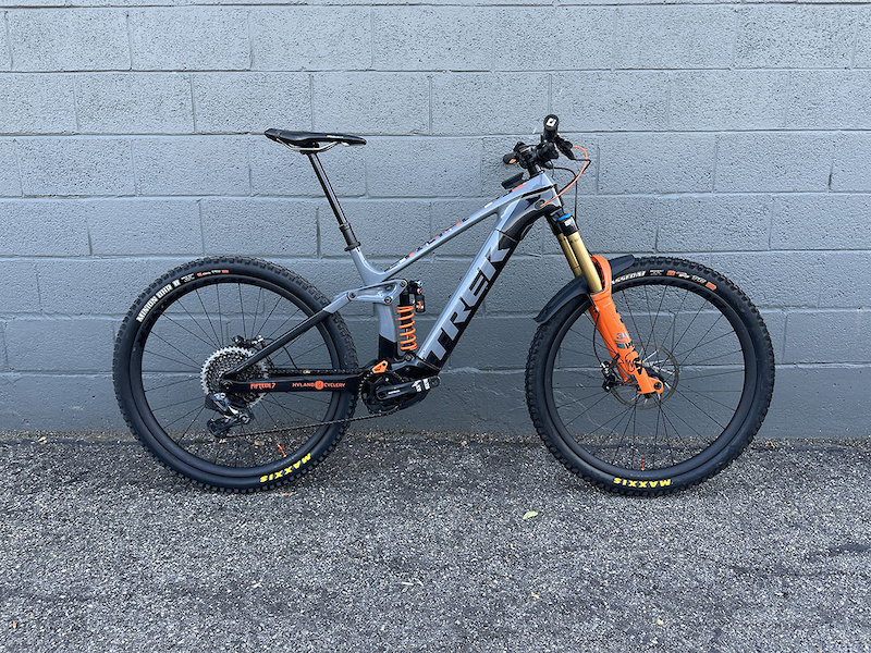 2020 Trek Rail Carbon XO AXS Custom e-bike/eMTB - Size LG For Sale