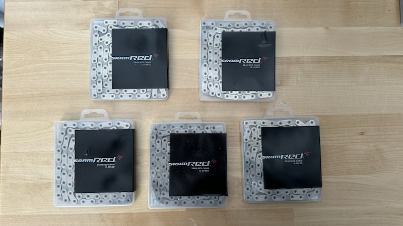 Brand new SRAM Red AXS Flattop Chains, 12speed For Sale