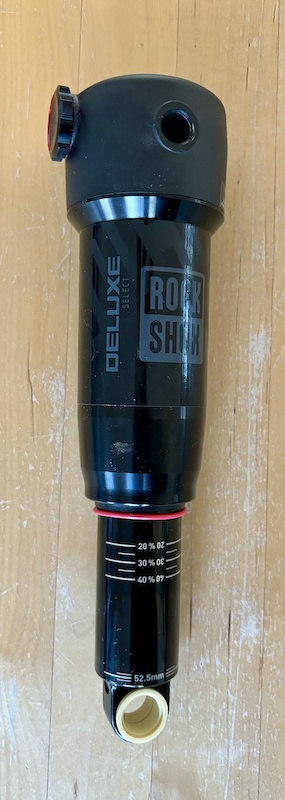 2023 Rock Shox Deluxe Select R Air, 185x52.5mm Trunnion For Sale