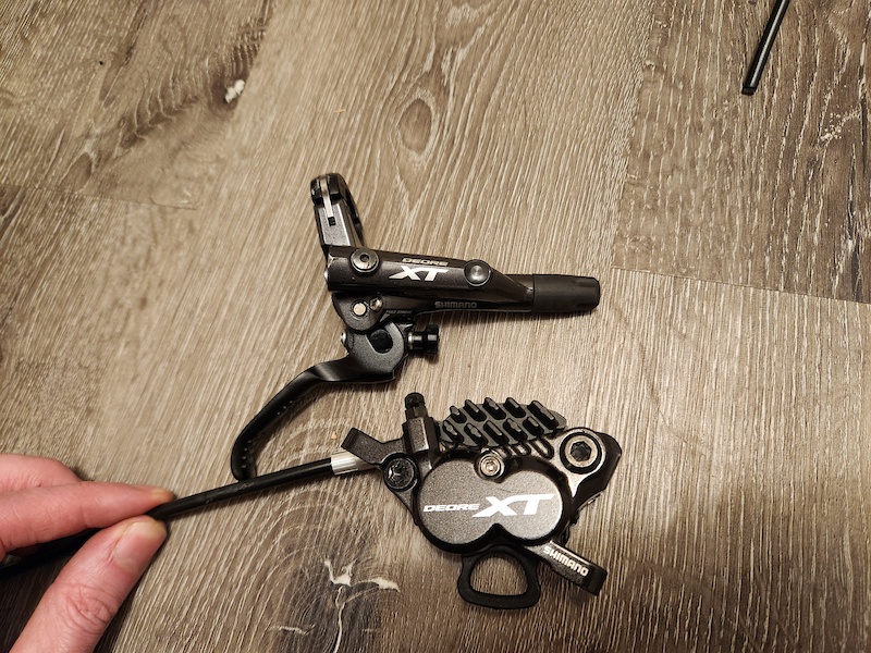 Shimano XT Rear Brakeset, 8020 Caliper 4 piston For Sale
