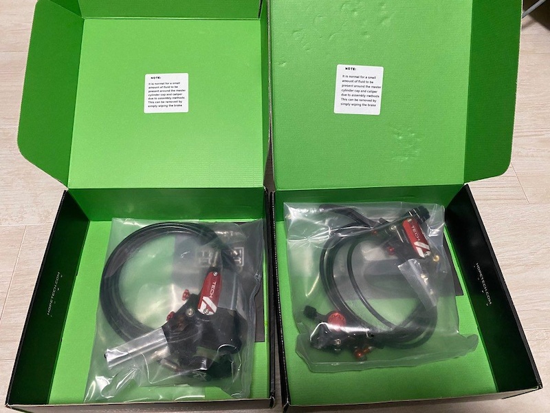 2024 Hope Tech 4 X2 - Black/Red (Left and Right) For Sale