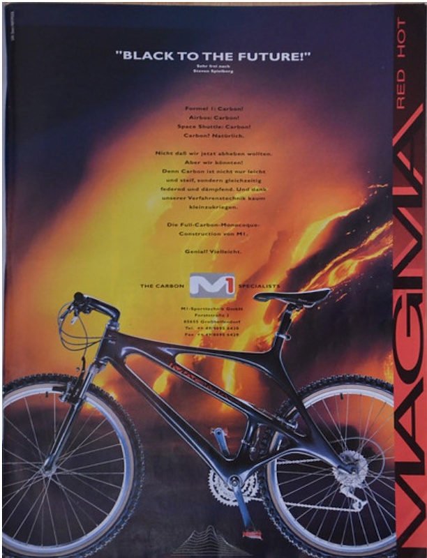 Fun Vintage Red Hot Mountain Bike Front Suspension For Sale