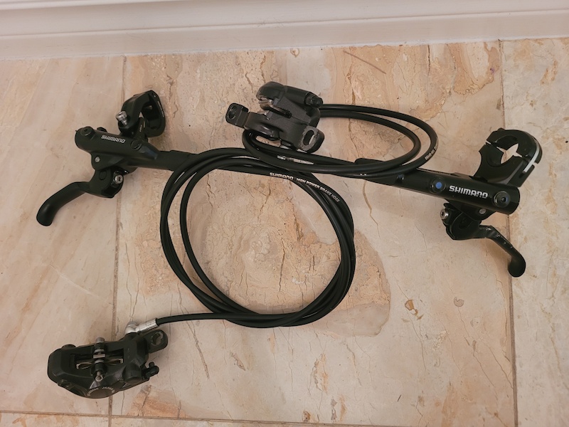 2022 Shimano Deore XT brakeset w/ new lever, pads For Sale
