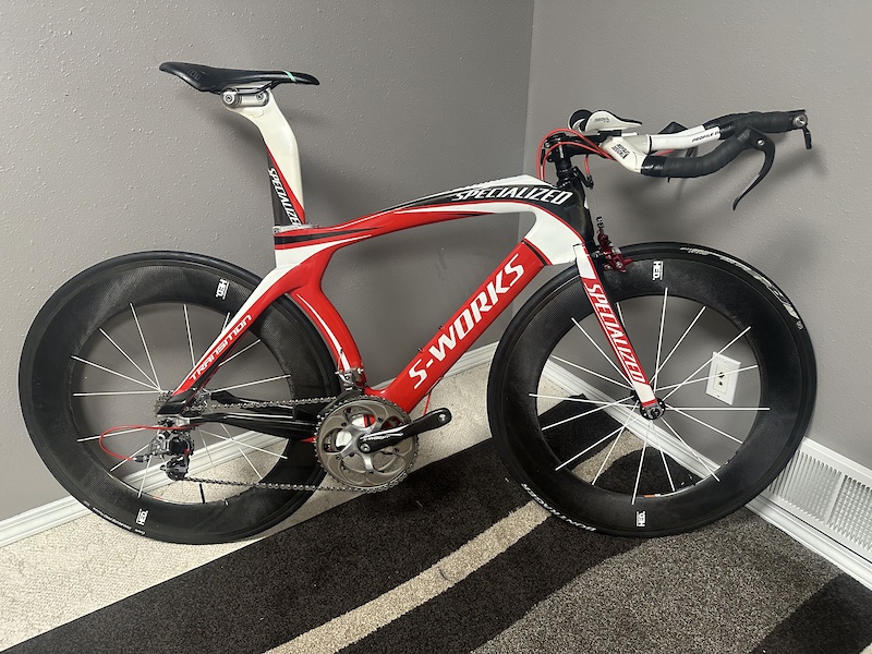 2010 S-works transition sram red HED wheels powertap For Sale