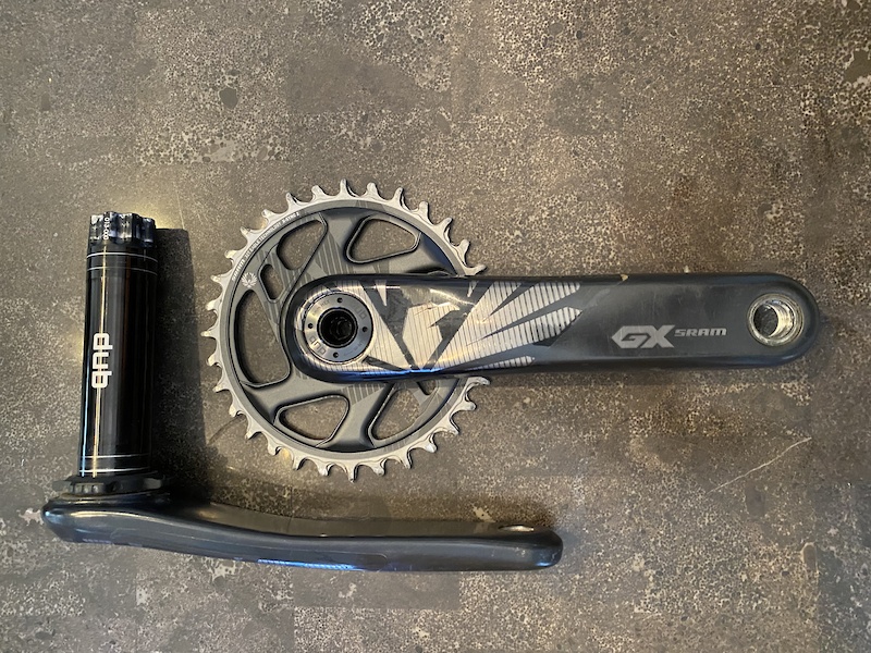 2022 SRAM GX Carbon Boost Crankset 170mm w/ 32t ring For Sale