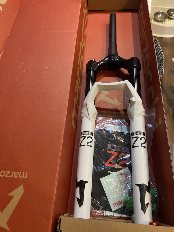 2023 White Marzocchi Bomber Z2 Limited For Sale