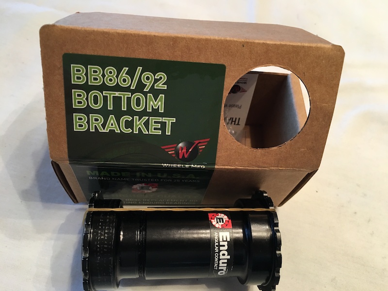 Wheels Mfg BB86/92 Thread Together BB for 24mm For Sale
