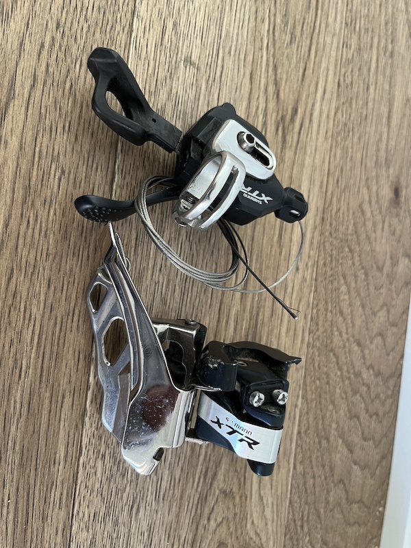 Front Derailleurs and Shifters (XTR and XT) For Sale