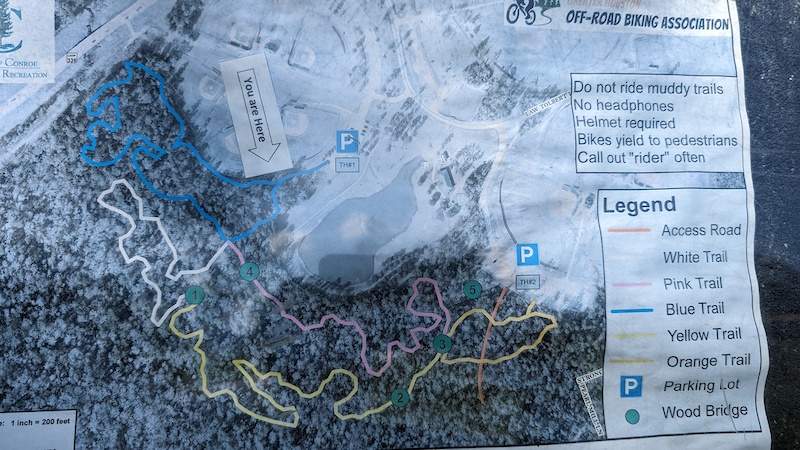 Carl Barton, Jr. Park, Conroe Mountain Biking Trails | Trailforks