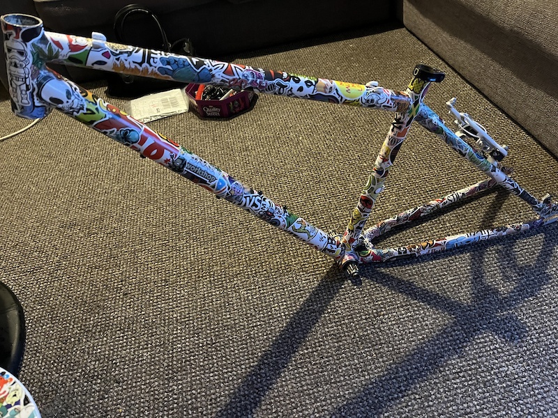 Dmr trailstar 1997 frame custom decals For Sale