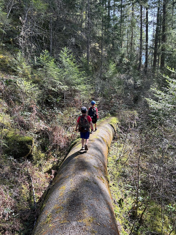 Sooke Flowline Hiking Trail - Sooke, British Columbia
