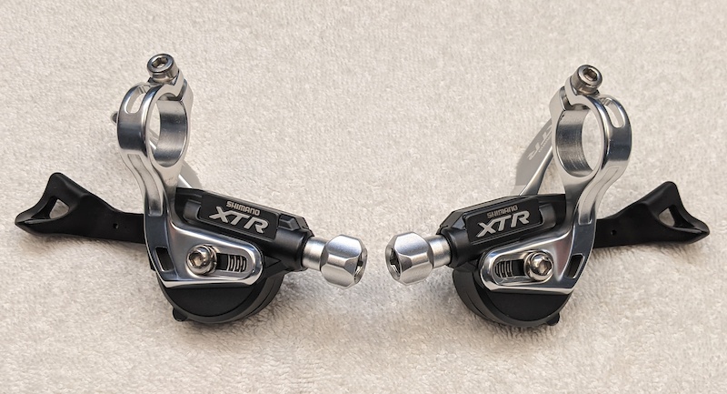 Shimano XTR RapidFire Plus Shifters 3x9 Speed SL-M970 For Sale