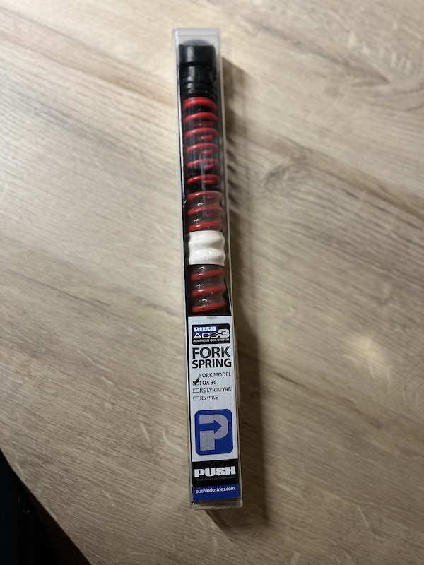 2023 Push ACS3 Spring for Fox 36 - Red For Sale