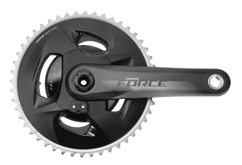 2023 Sram Force D1 Crank w/ 48/35 chain rings and PM For Sale