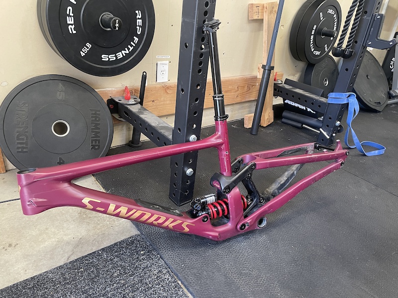 2021 Specialized S-Works Enduro Frame w 2 coil springs For Sale