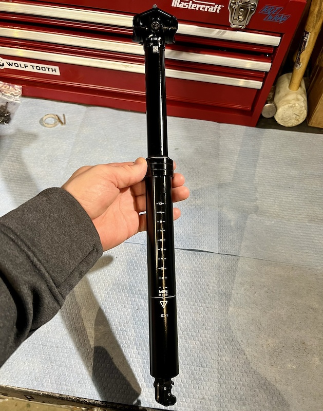 2024 NEW - TransX Dropper Post - 130mm - 31.6 - with lever For Sale