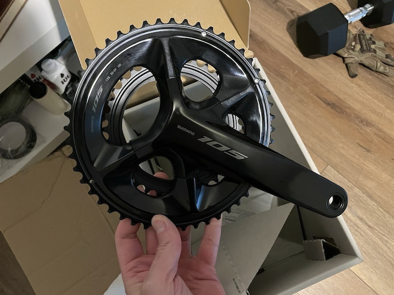 2024 NEW Shimano Di2 105 Crankset 172.5mm FREE SHIP! For Sale