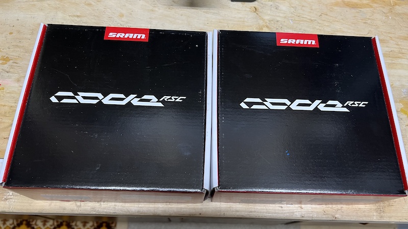2023 SRAM Code RSC Brakes New Front and Rear For Sale