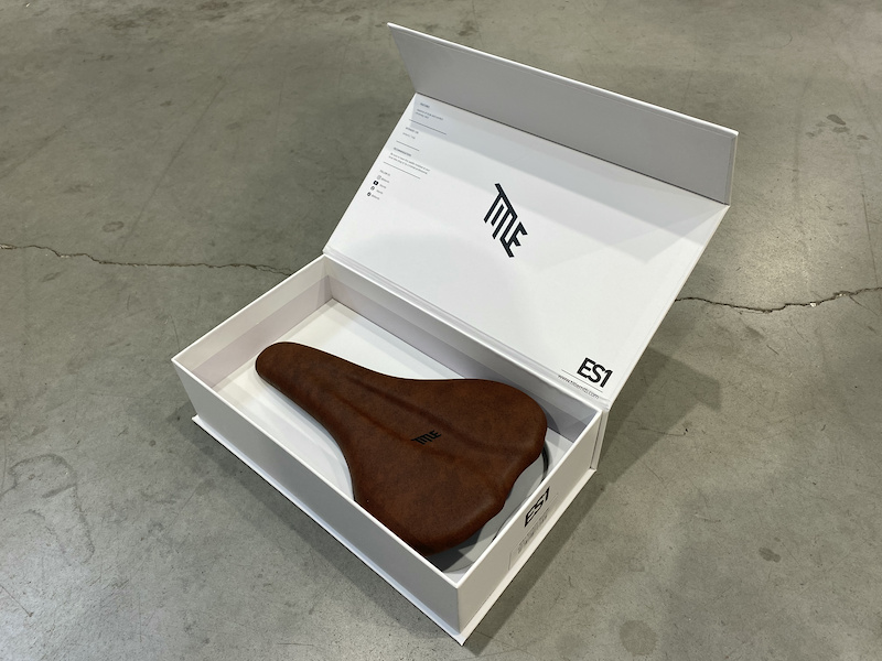 2025 Title MTB ES1 Enduro Saddle Medium (Brown) For Sale