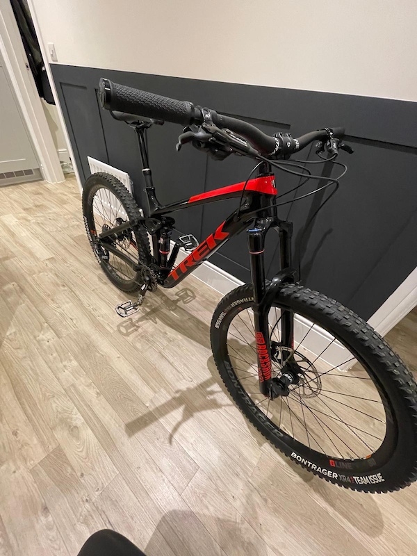 2018 TREK REMEDY 9.7 BLACK & RED Medium Carbon Frame For Sale