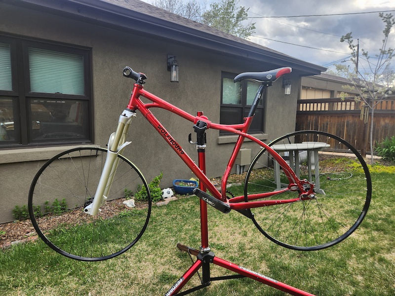 Custom Wolf Hound Cyles Steel Single Speed Frame For Sale