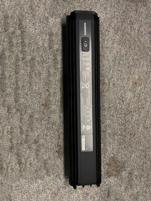 Shimano BT-E8036 630WH battery for EP8 and E8000 For Sale