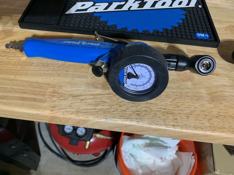 2023 Park Tool NEW Shop Air Inflator w/gauge For Sale