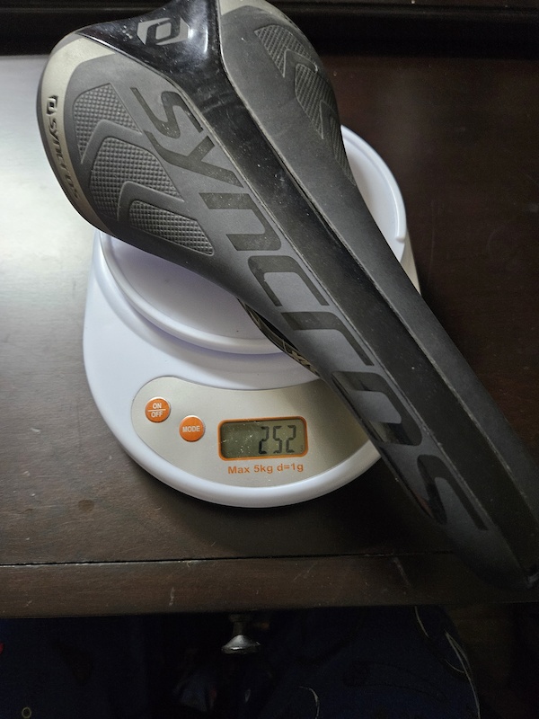 Syncros XR1.5 road/mtb saddle, titanium rails (252g) For Sale