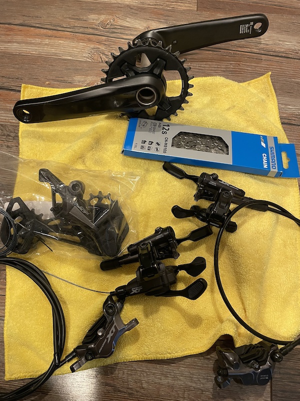 2023 Shimano XT 12 speed groupset and brakes For Sale