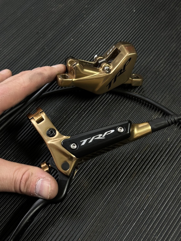 2025 TRP DHR EVO Gold brakes price drop! For Sale