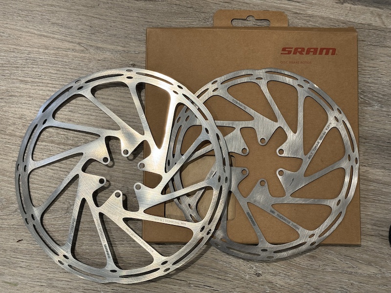 2022 Like New SRAM Centerline Brake Rotors 220/200 For Sale