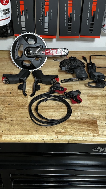 Sram Force AXS HRD 12 speed groupset For Sale