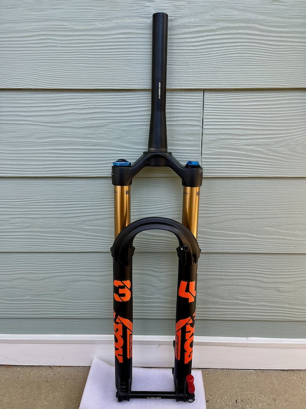 2022 NEW Fox 34 Factory 29/44 Fork, 130mm, GRIP2, matte blk For Sale