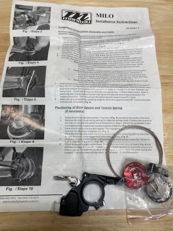 2023 Manitou Milo Fork lockout remote For Sale