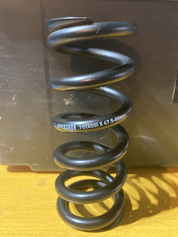 2022 Rockshox 47.5 - 55mm metric springs (400/450/500 lbs) For Sale
