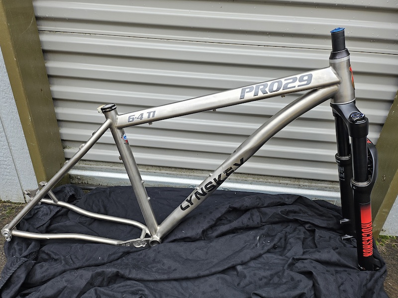 Lynskey Pro29 Helix 6/4 Titanium Rock Shox Fork For Sale