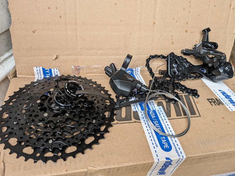 2024 microSHIFT ADVENT X Groupset - 1x10 plus KMC chain For Sale