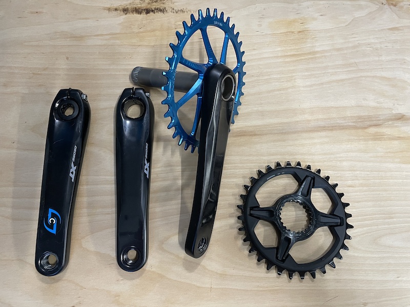 2024 Shimano XT M8100 12s Crankset & Powermeter - 170mm For Sale