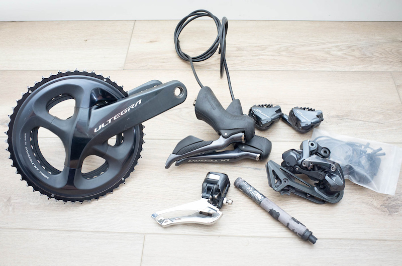 2021 Shimano Ultegra Di2 11 Speed Disc Group R8070 For Sale